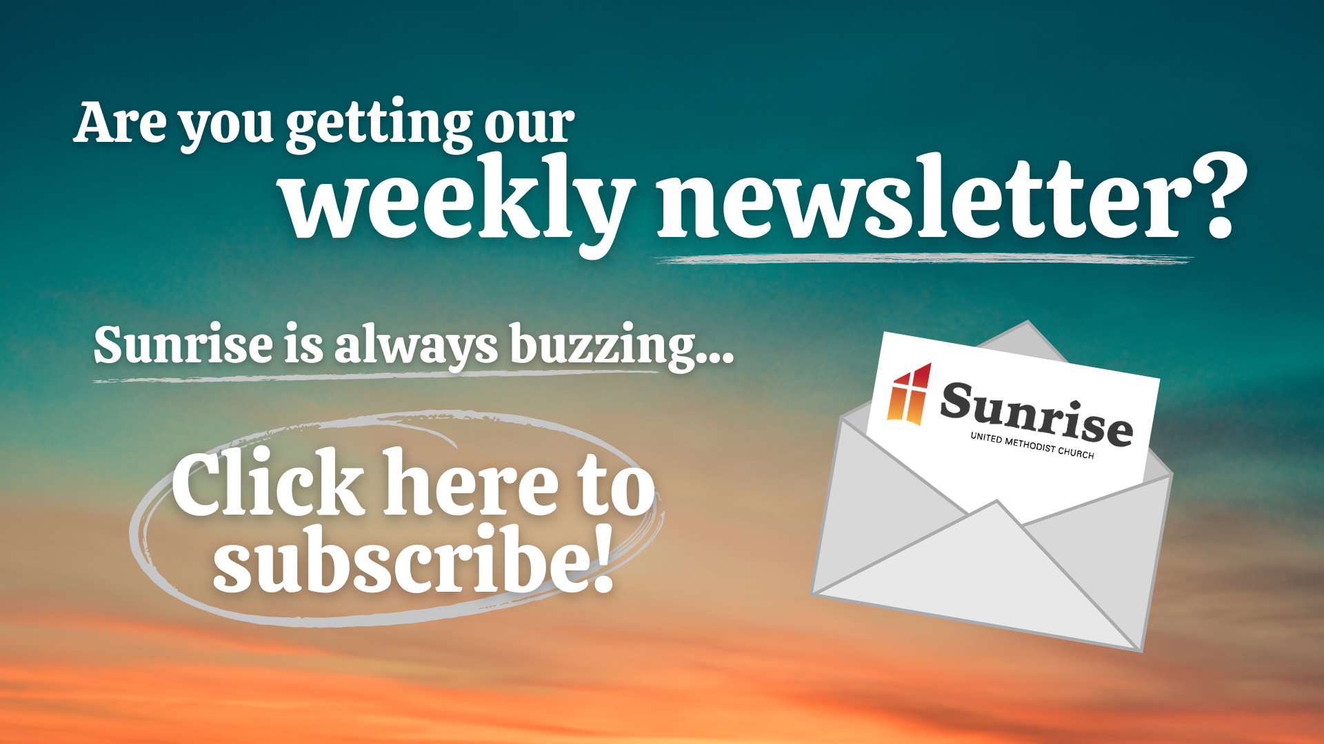 Newsletter slides – Sunrise UMC